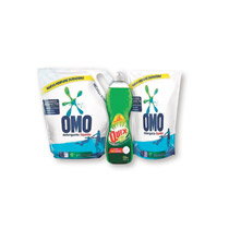 » Pack Omo Mix doypack 3L + doypack Omo 1L + Quix 500ml