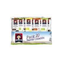 » Pack barras Quaker 20 unid. x 20g