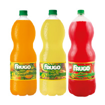 » Jugo Frugo naranja, piña o frutilla 3L